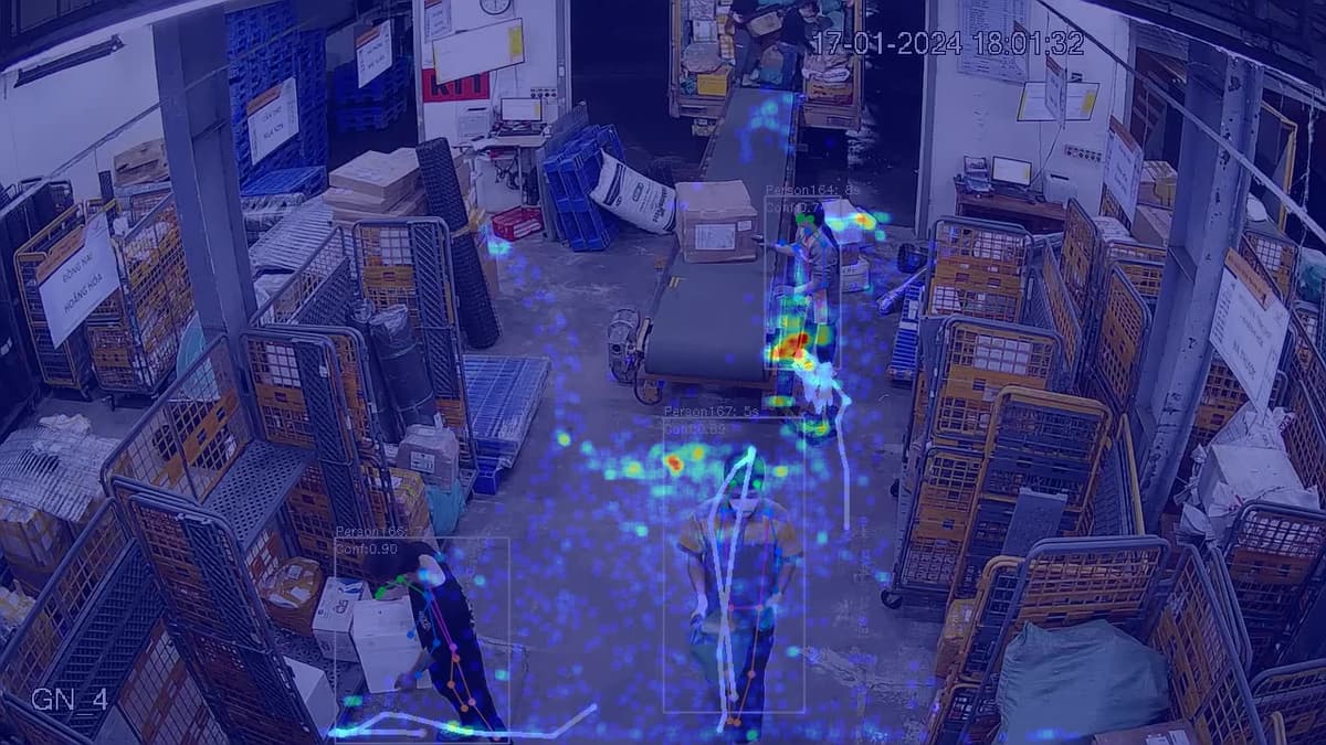Vision-Based People Heatmap Analysis | Visionify Workplace Safety Use ...